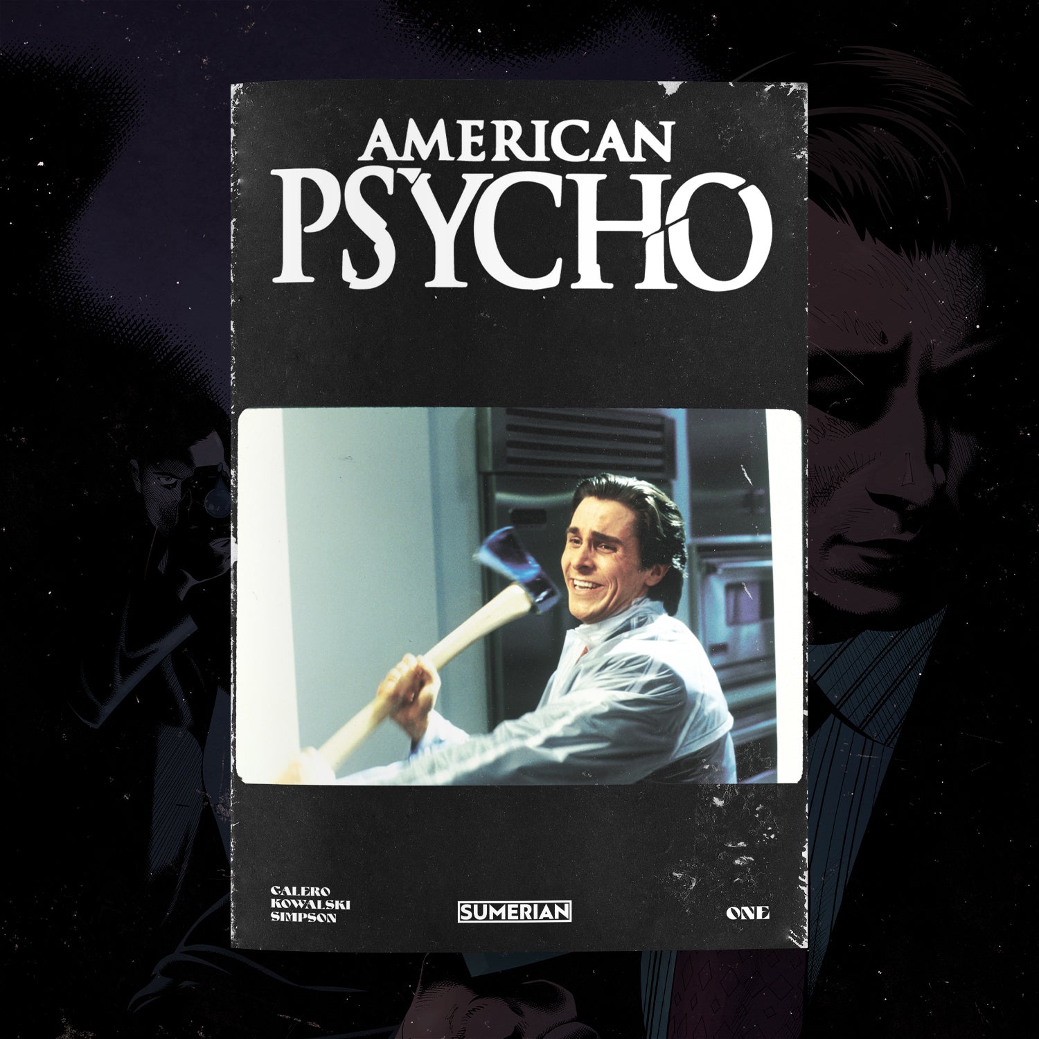 Patrick Bateman Raiva Quadrinhos American Psycho Gets Graphic With New