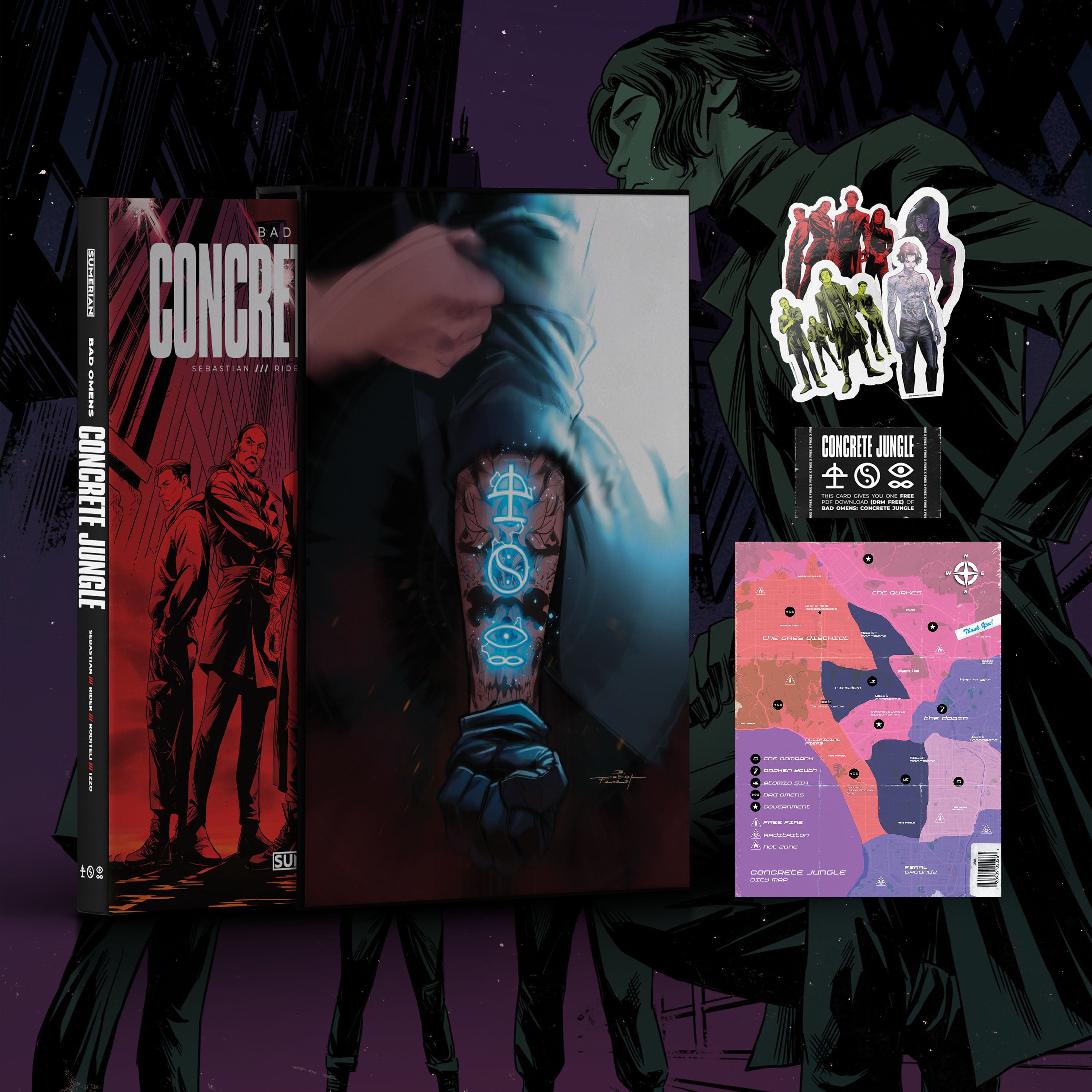 Bad Omens: Concrete Jungle Vol. 1 – Sumerian Comics