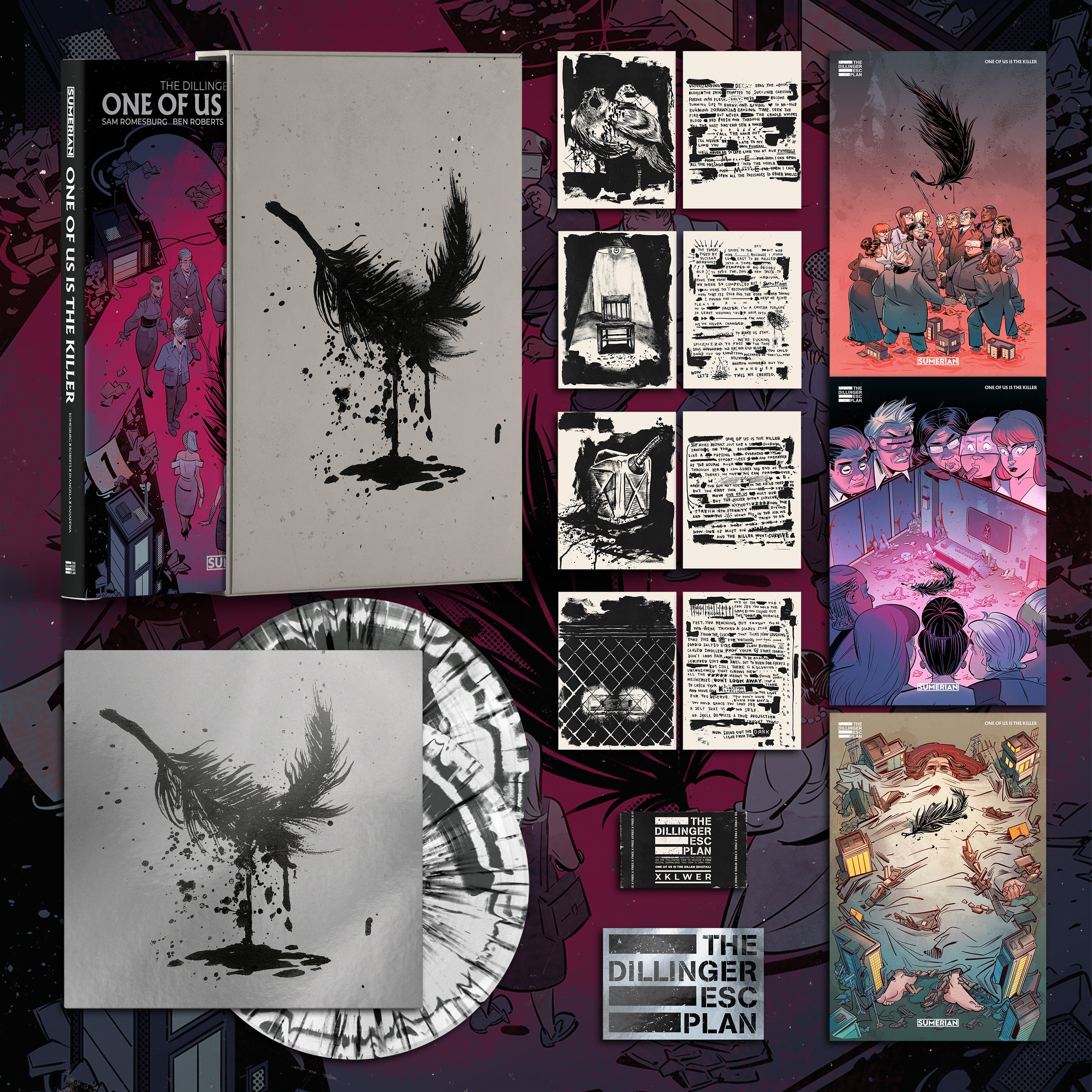 The Dillinger Escape Plan: One of Us Is the Killer – Sumerian Comics